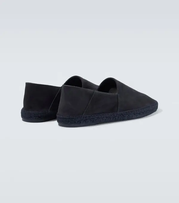 TOM FORD Barnes Suede Espadrilles - Blue