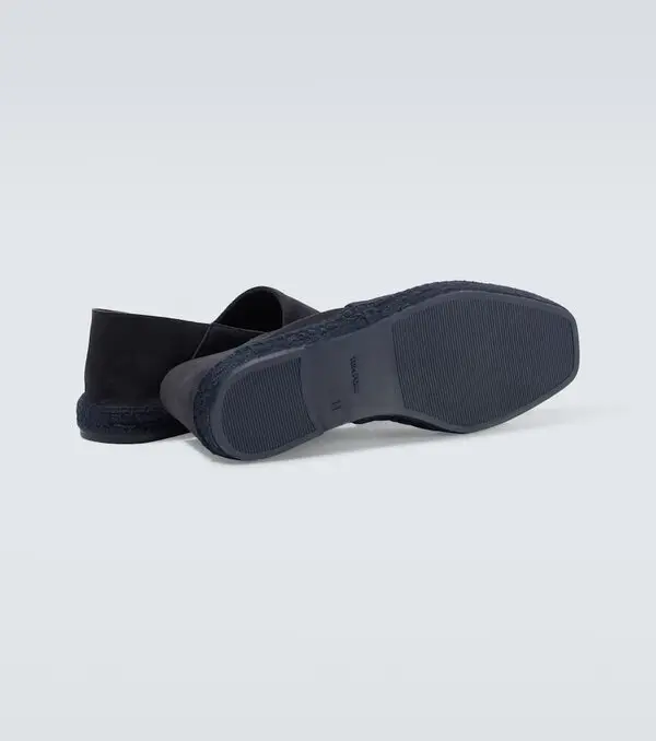 TOM FORD Barnes Suede Espadrilles - Blue