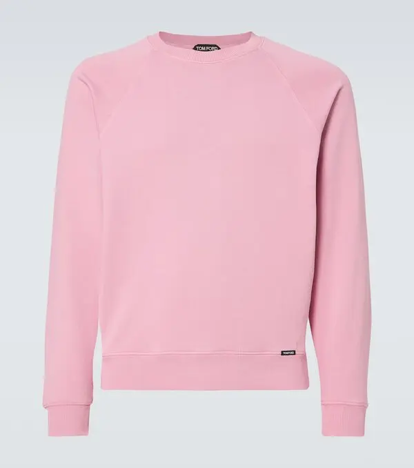 TOM FORD Cotton Sweatshirt - Pink
