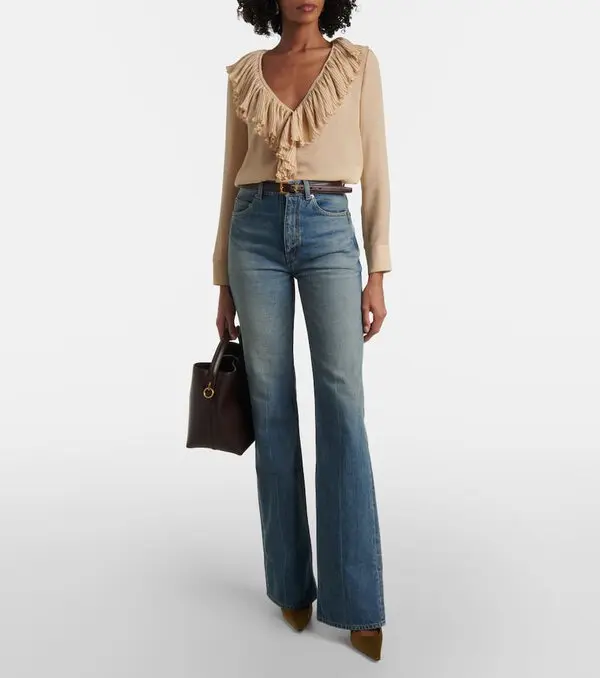 Saint Laurent 70's Flared Jeans