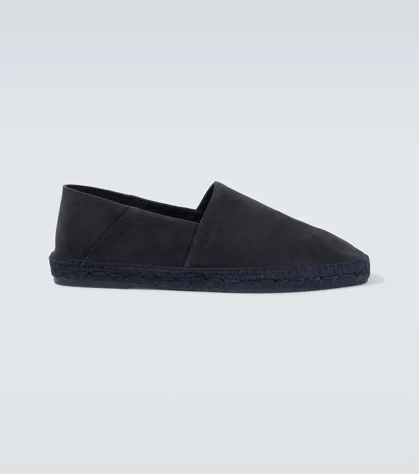 TOM FORD Barnes Suede Espadrilles - Blue