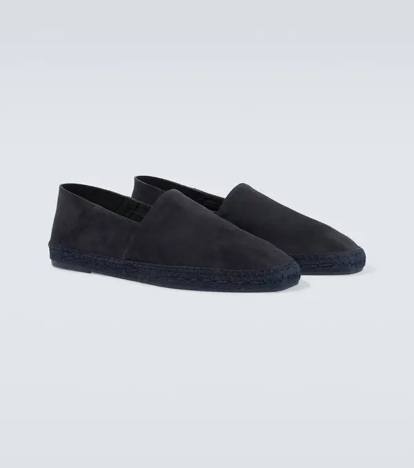 TOM FORD Barnes Suede Espadrilles - Blue