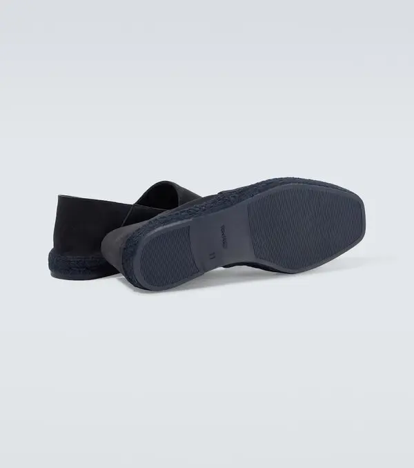 TOM FORD Barnes Suede Espadrilles - Blue