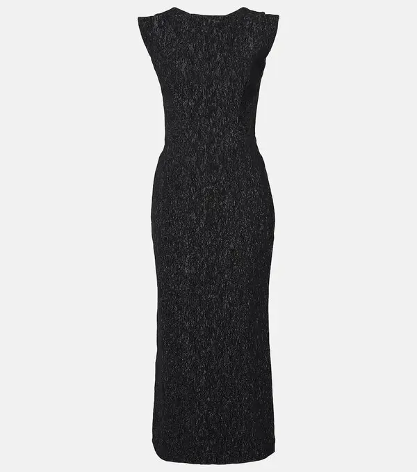 Maticevski Luminance Lamé Cocktail Dress