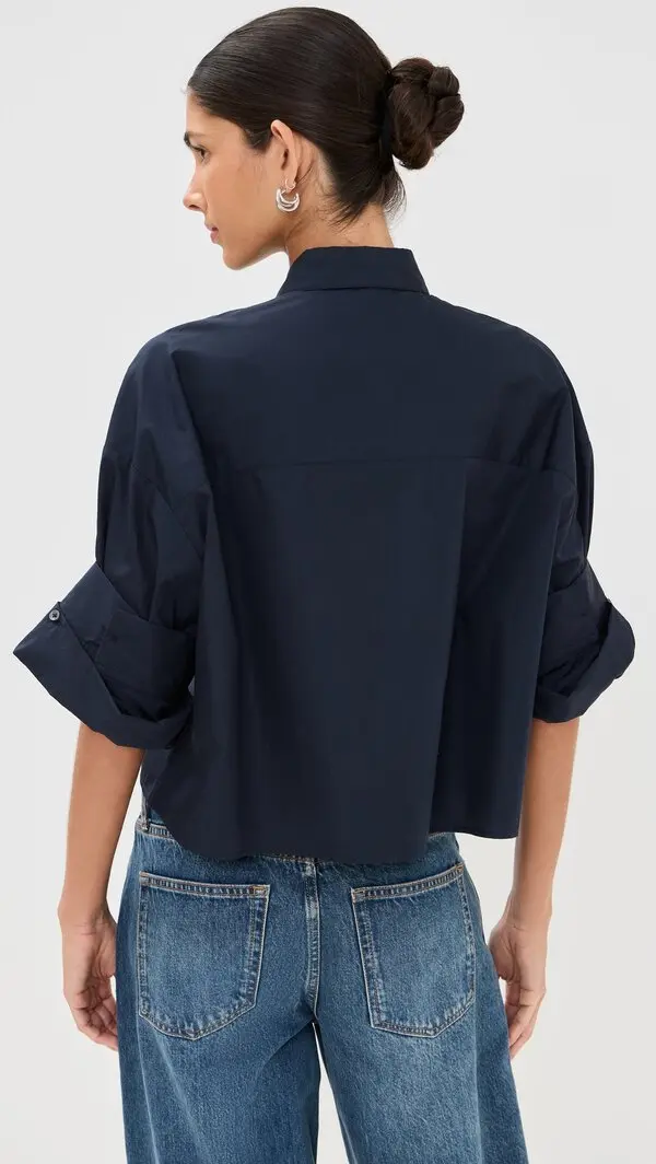 TWP Next Ex Button-down Shirt - Midnight