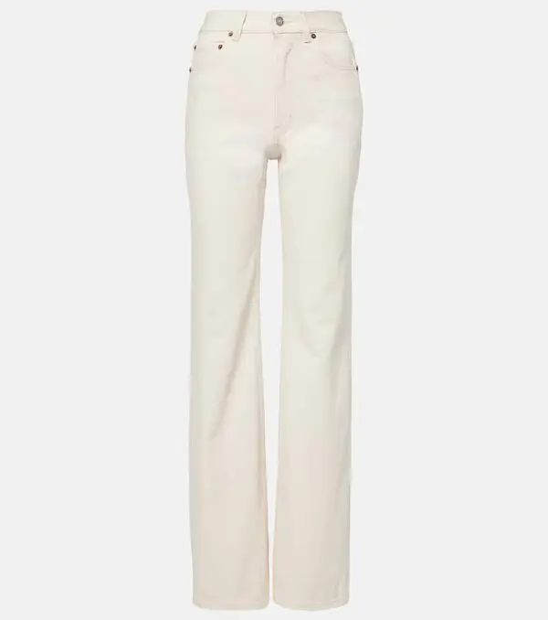 Saint Laurent 70's High-rise Straight Jeans