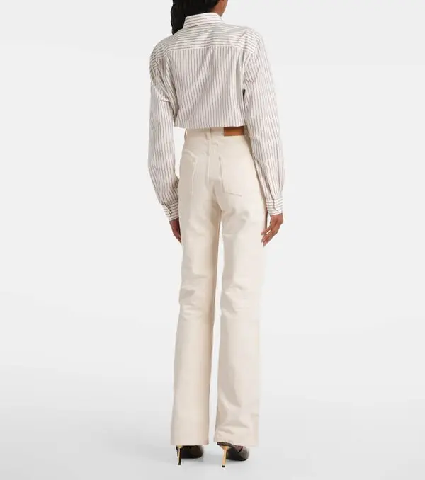 Saint Laurent 70's High-rise Straight Jeans