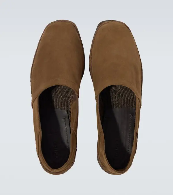 TOM FORD Barnes Suede Espadrilles - Brown
