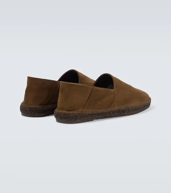 TOM FORD Barnes Suede Espadrilles - Brown