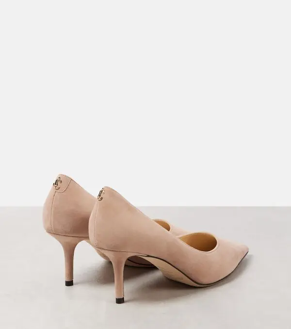 JIMMY CHOO Love 65 Suede Pumps - Pink