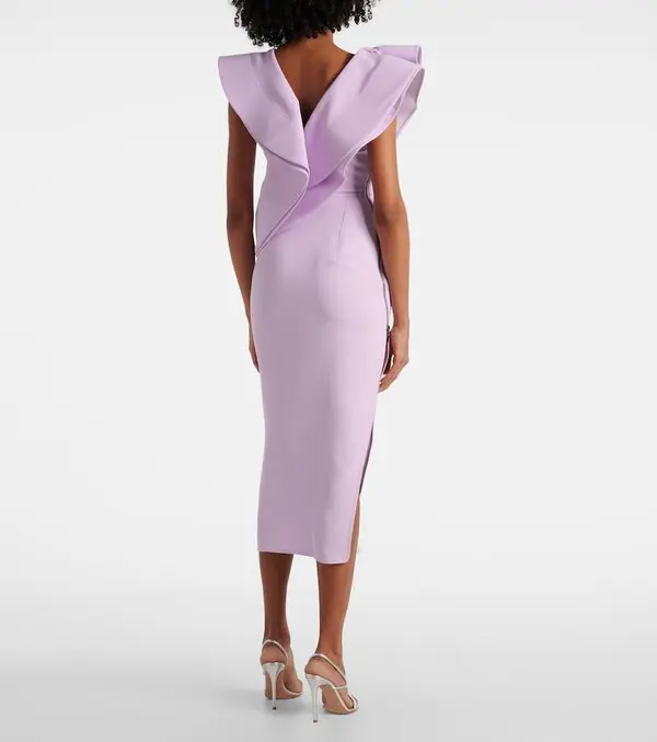 Maticevski Revive Wave Cocktail Dress - Purple