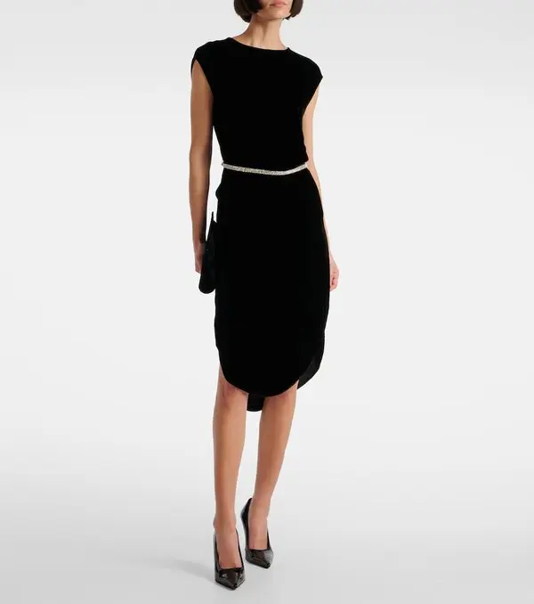 Velvet By Graham & Spencer Midi Dress With Detachable Belt