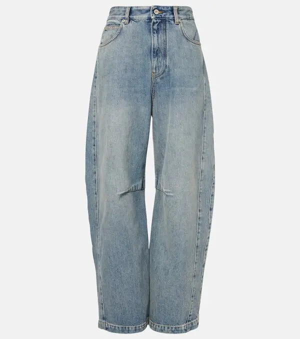Loewe Anagram Barrel-leg Jeans