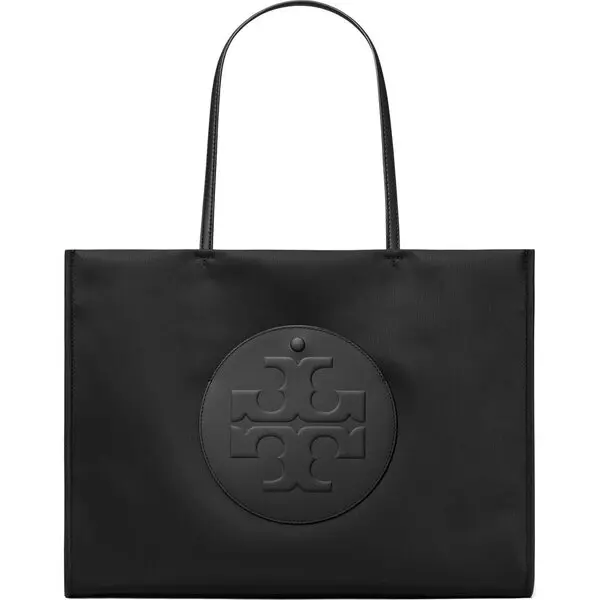 Tory Burch Ella Nylon Tote - Black