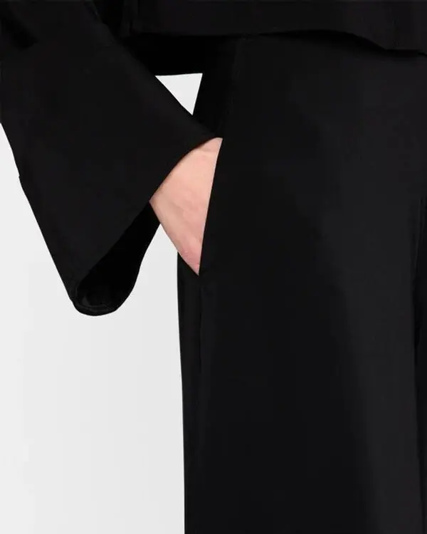 Co Crepe Wide-leg Trousers
