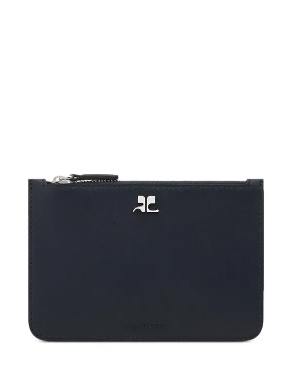 COURREGES Leather Wallet - Blue