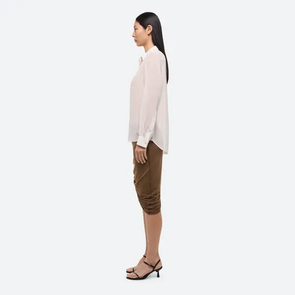 Helmut Lang Sheer Classic Shirt - Ivory