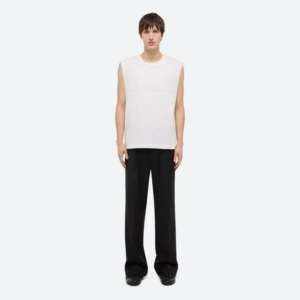 Helmut Lang Embossed Logo Tank - One-color