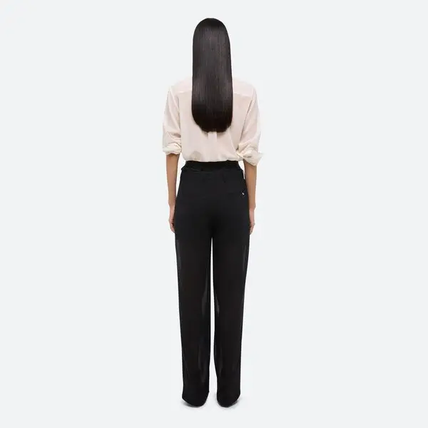 Helmut Lang Sheer Double-pleated Trousers