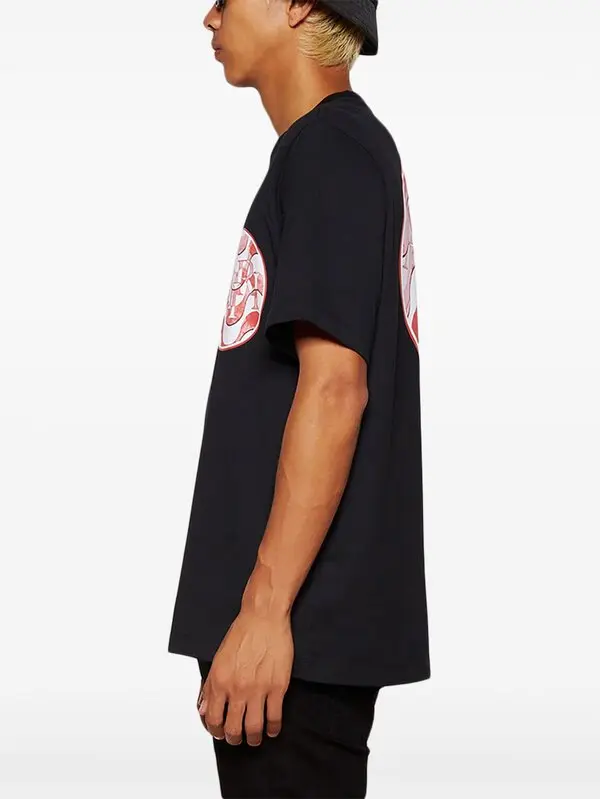 Amiri Wave-print Cotton T-shirt