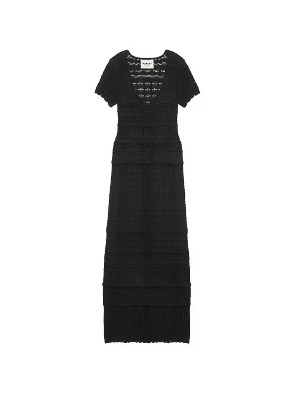 MARANT ETOILE Aurore Maxi Dress - Black