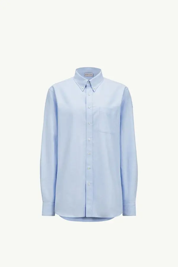 Moncler Long Sleeve Oxford Shirt