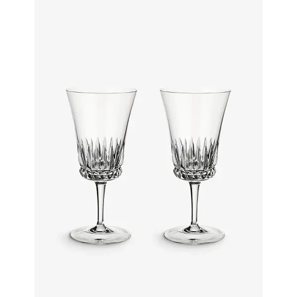 VILLEROY & BOCH Grand Royal Crystal-glass Water Goblets Set Of Two - One-color