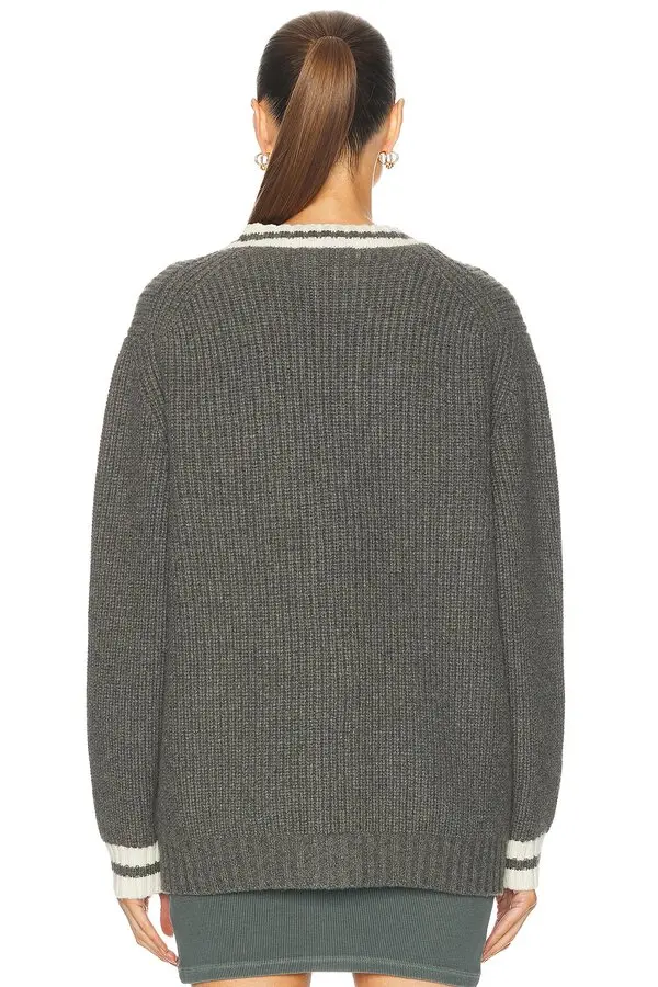 Miu Miu Cashmere Cardigan - Ardesia | Editorialist