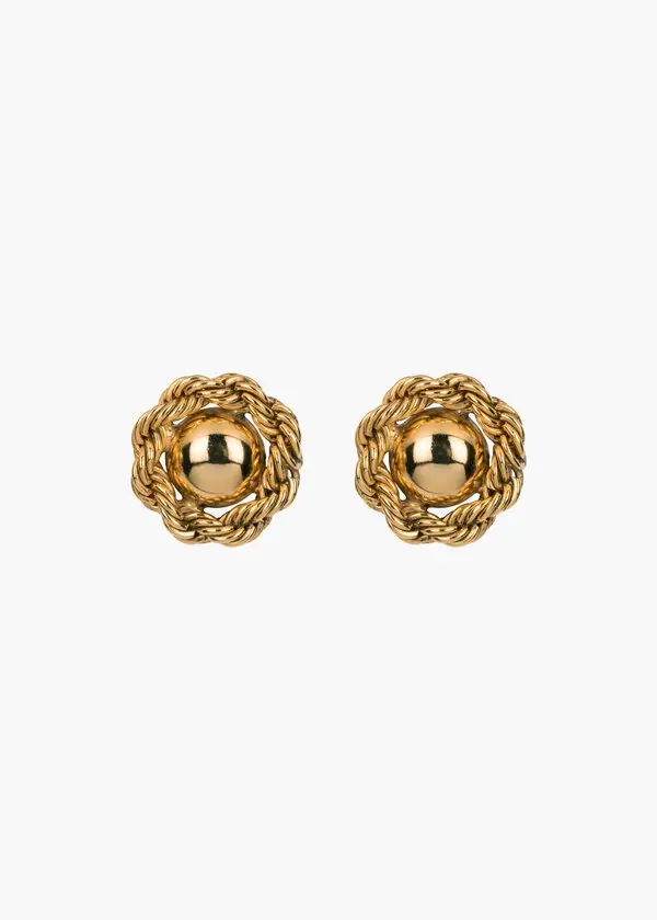 JENNIFER BEHR Caryann Stud Earrings - Gold