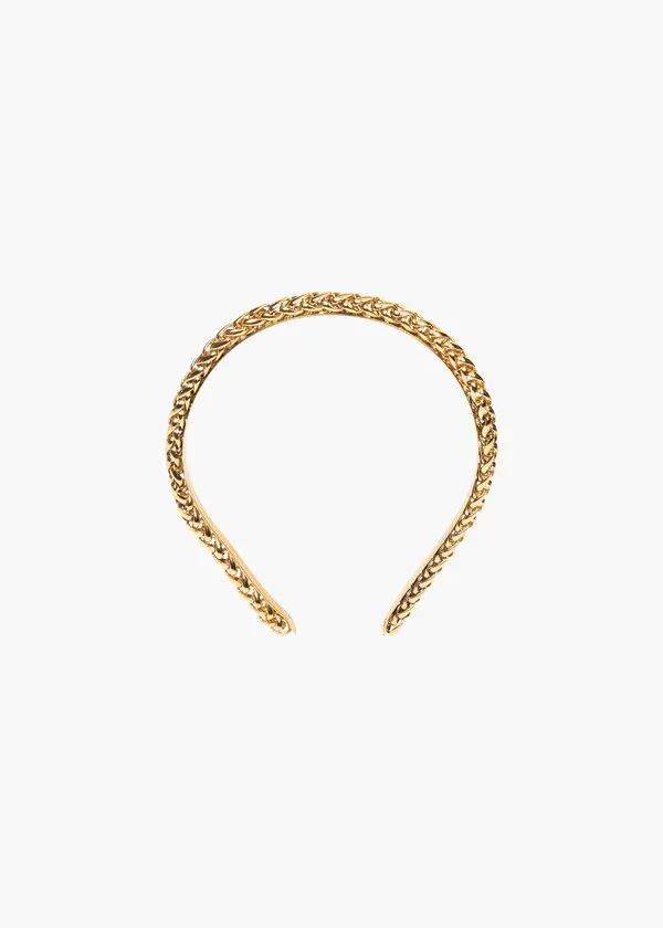 JENNIFER BEHR Ari Chain Headband - Gold