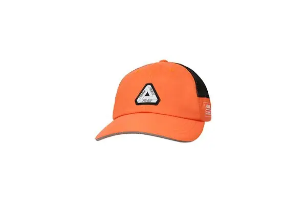 PALACE Military Shell 6panel Cap With Triferg Patch - Orange