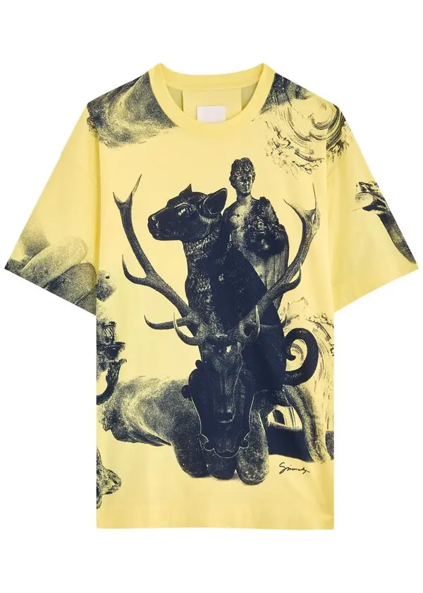 Givenchy Printed Cotton T-shirt