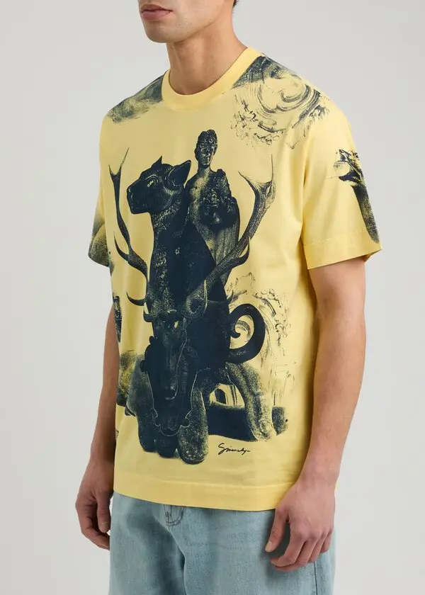 Givenchy Printed Cotton T-shirt