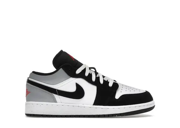JORDAN 1 Low Se Sneakers - White/fire Red/black