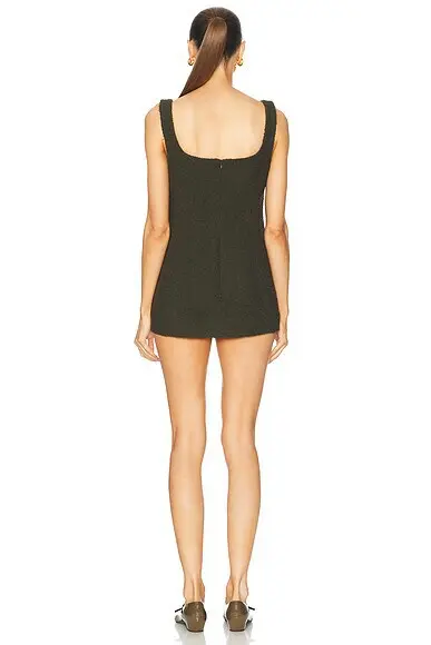 TOTEME Square Neck Boucle Dress