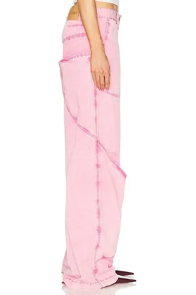 Attico Wide Leg Pant