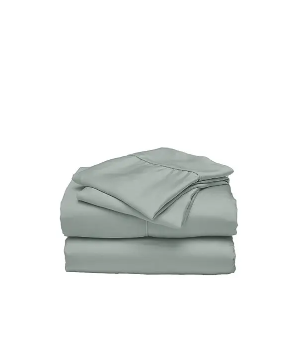 ETTITUDE Cleanbamboo Signature Sateen Sheet Set - Sage