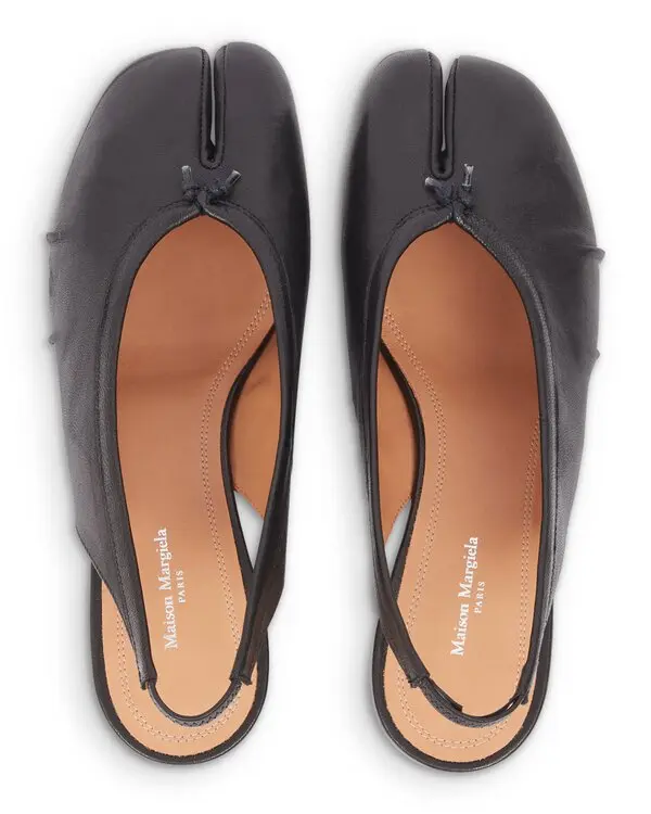 MAISON MARGIELA Tabi Ballerina Flats - Black