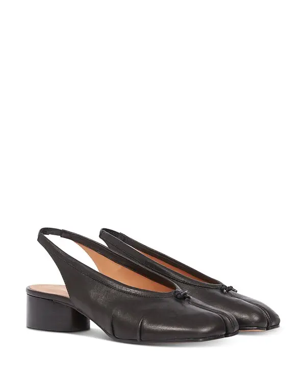 MAISON MARGIELA Tabi Ballet Pumps - Black
