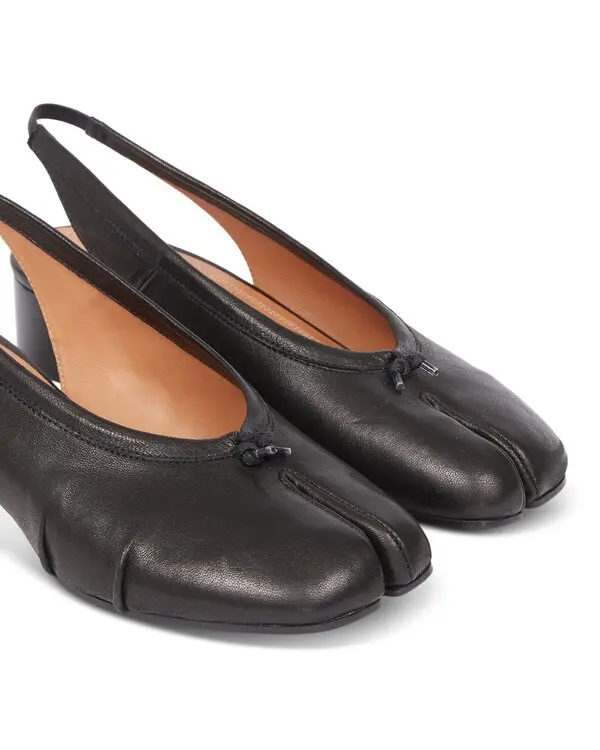 MAISON MARGIELA Tabi Ballet Pumps - Black