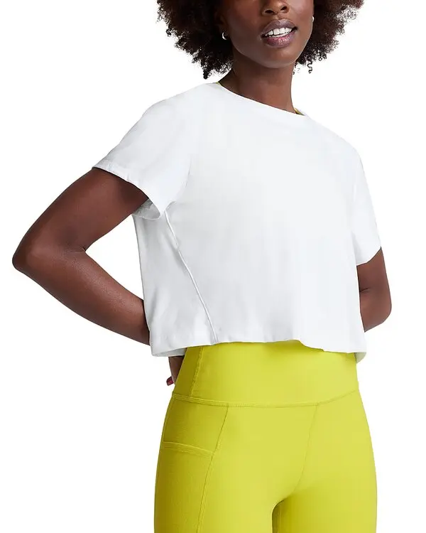 Beyond Yoga Featherweight Tee - Cloud White