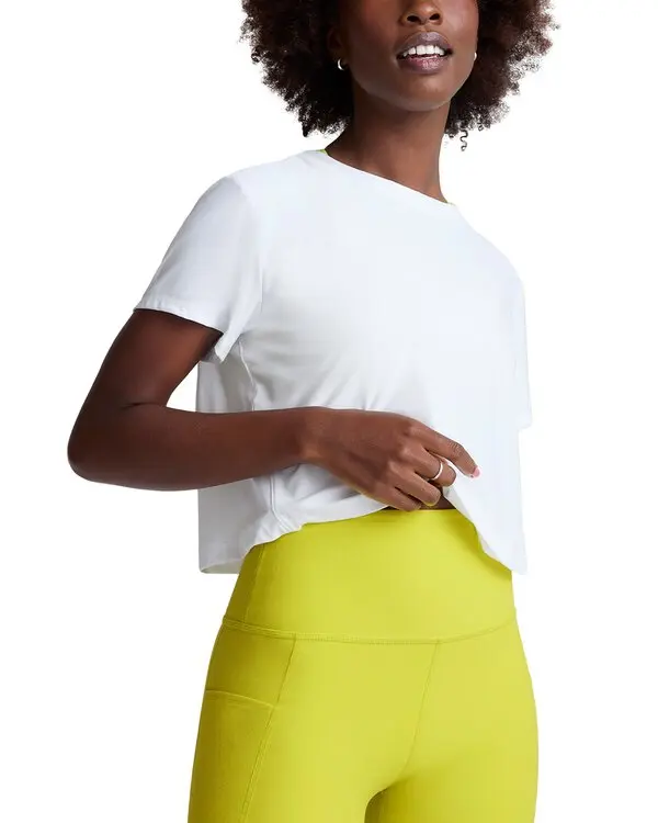 Beyond Yoga Featherweight Tee - Cloud White