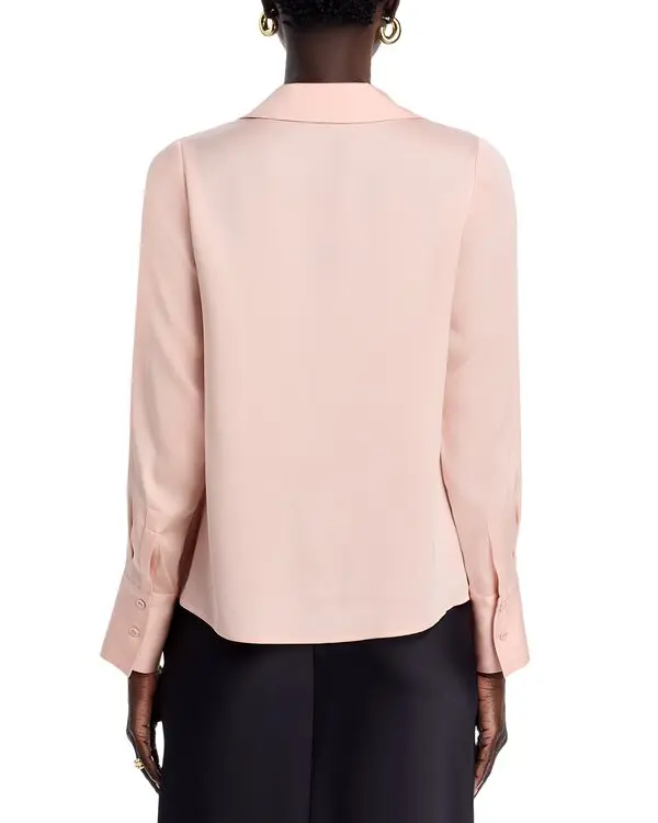 Elie Tahari The Ciaran Blouse - Blush Rose