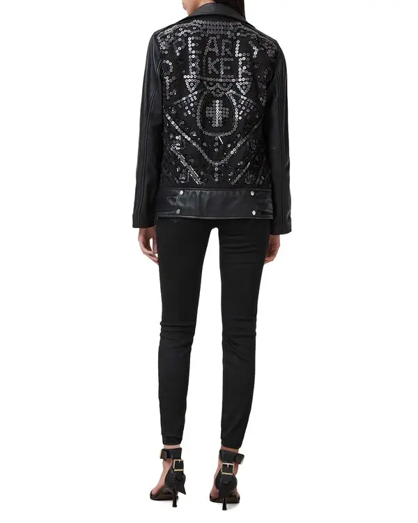 ALLSAINTS Miller High Rise Skinny Jeans - Black