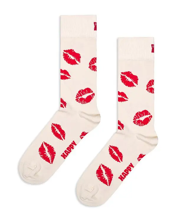 Happy Socks Kisses Crew Socks