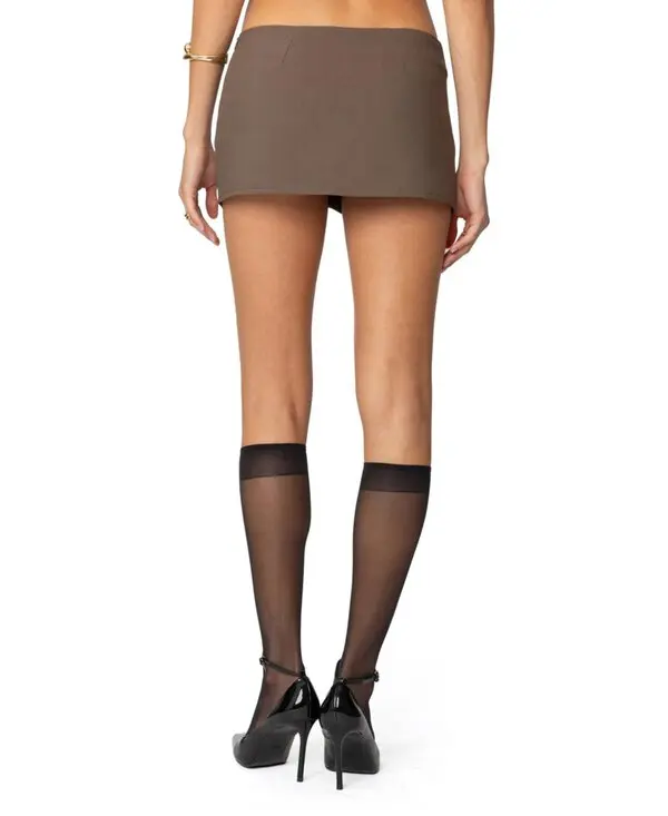 EDIKTED Ellis Buttoned Up Mini Skort