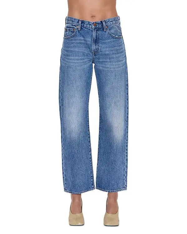PISTOLA Lexi High-rise Straight Jeans - Metropolis