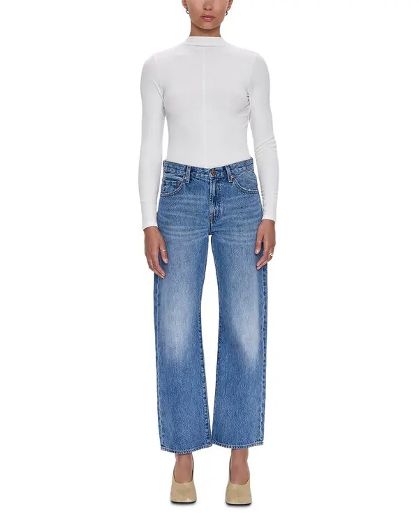 PISTOLA Lexi High-rise Straight Jeans - Metropolis