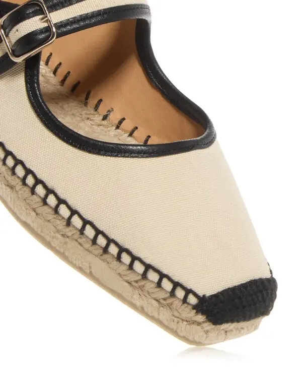 CastaÑer Padua Mary Jane Espadrilles - Canvas Crudo