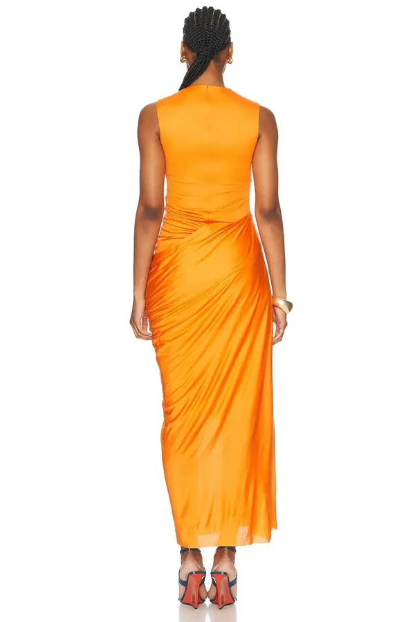 Alexander McQueen Jersey Midi Dress